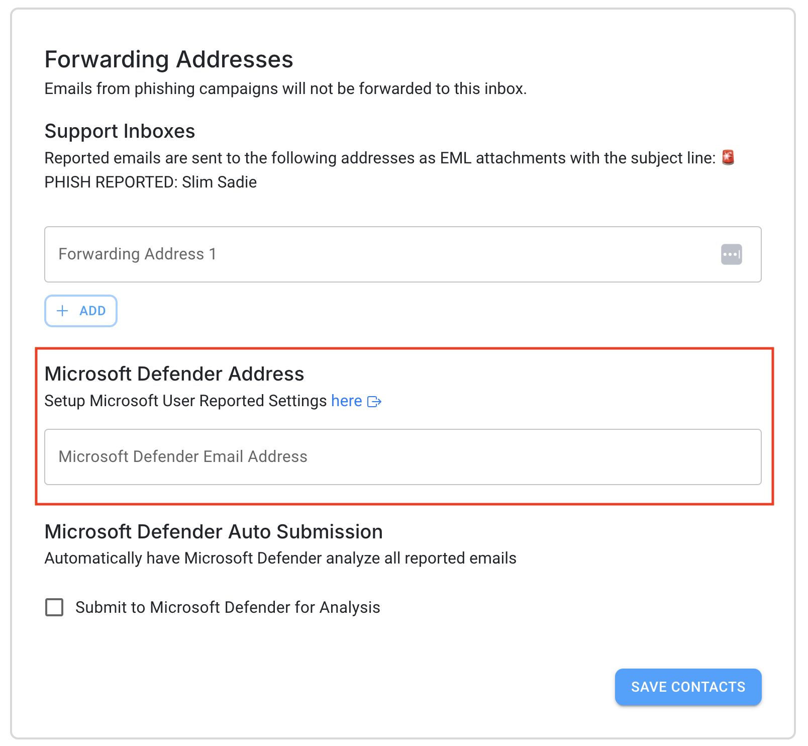 Microsoft Defender Integration